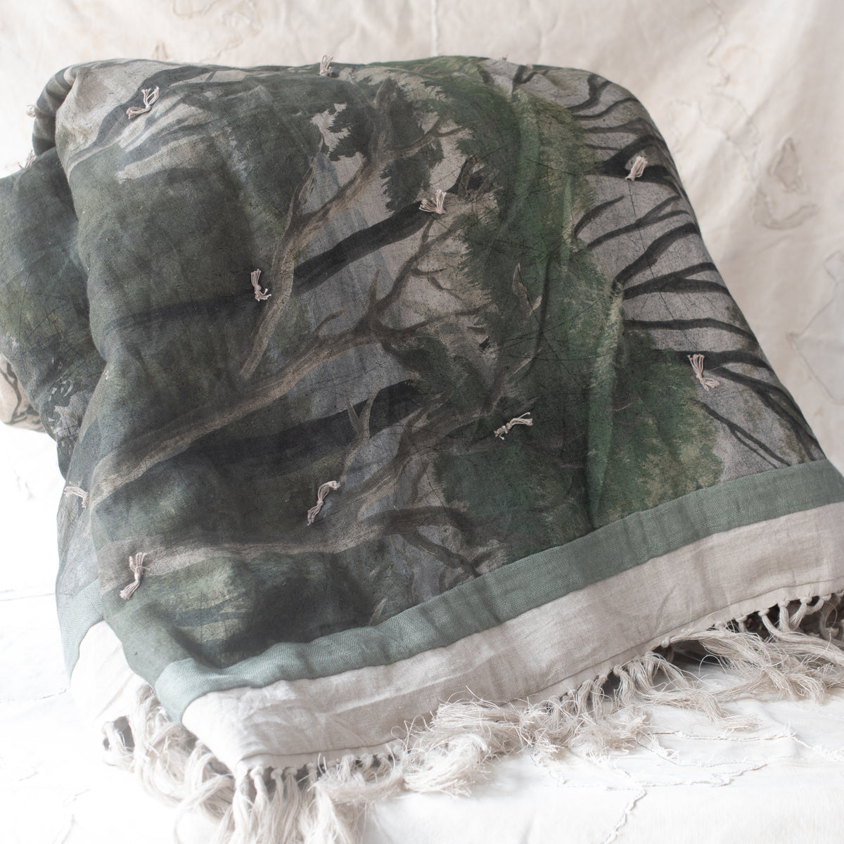 En fil d' Indienne France - French Manosque Bed Runner/ Throw 140x250c ...